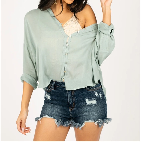 Joyfolie | Shorts | Nwt Joyfolie Hyacenth Denim Jean Shorts Cut Offs 26 ...